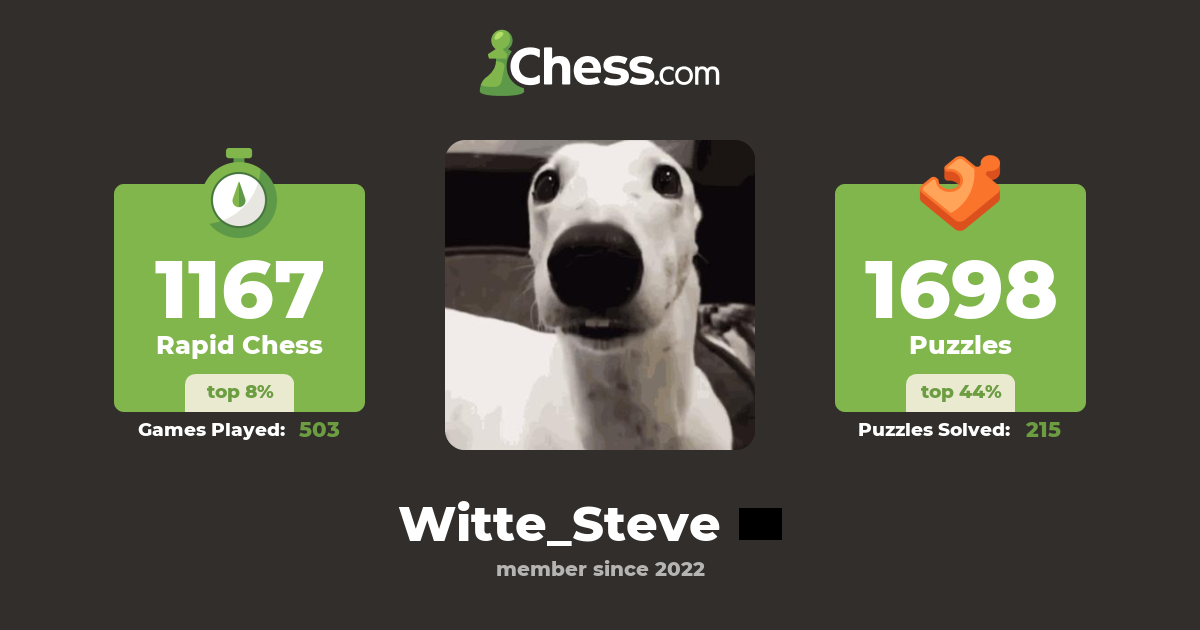 Witte_Steve - Chess Profile - Chess.com