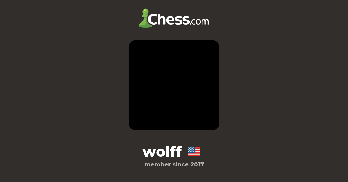 wolff - Chess Profile - Chess.com