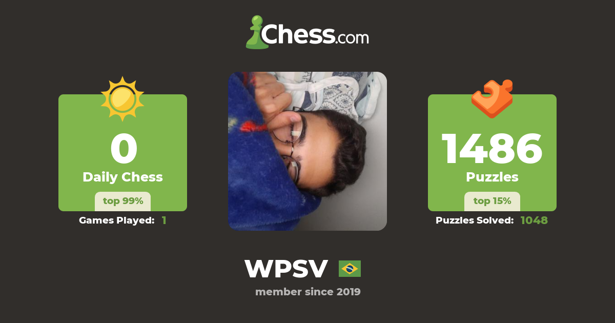 William Pedro Silva Vieira (WPSV) - Chess Profile - Chess.com