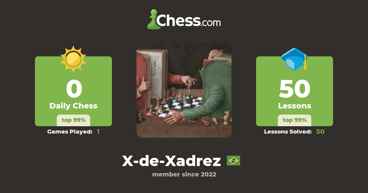 X-de-Xadrez - Chess Profile - Chess.com