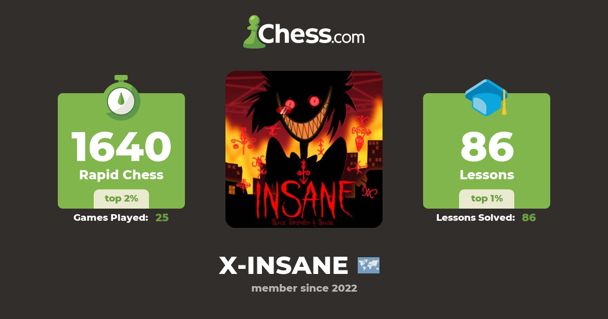 X-INSANE - Chess Profile - Chess.com