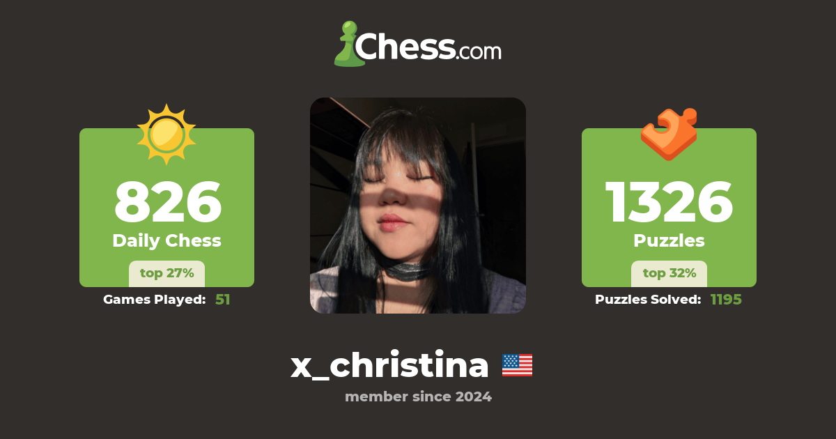 x_christina - Chess Profile - Chess.com