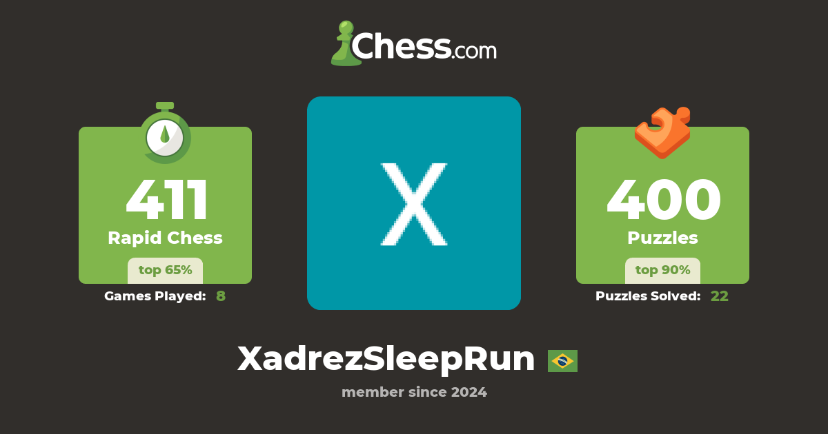 Xadrez (XadrezSleepRun) - Chess Profile - Chess.com