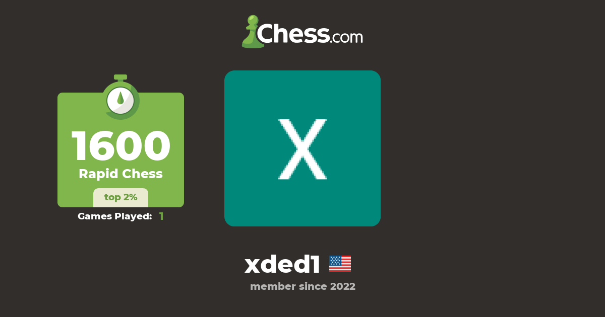 X Ded (xded1) - Chess Profile - Chess.com
