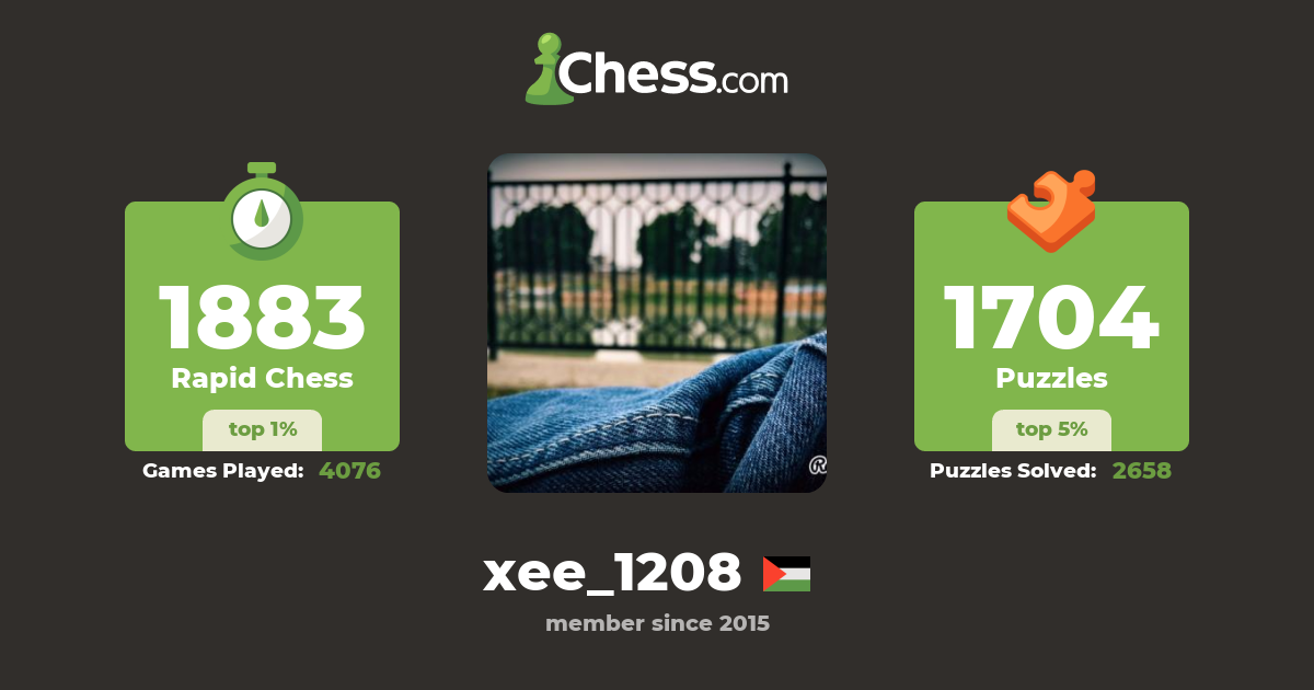 xee shan (xee_1208) - Chess Profile - Chess.com