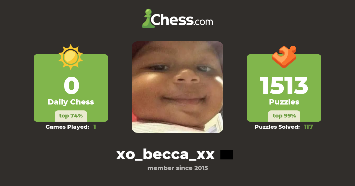 Rebecca (xo_becca_xx) - Chess Profile - Chess.com