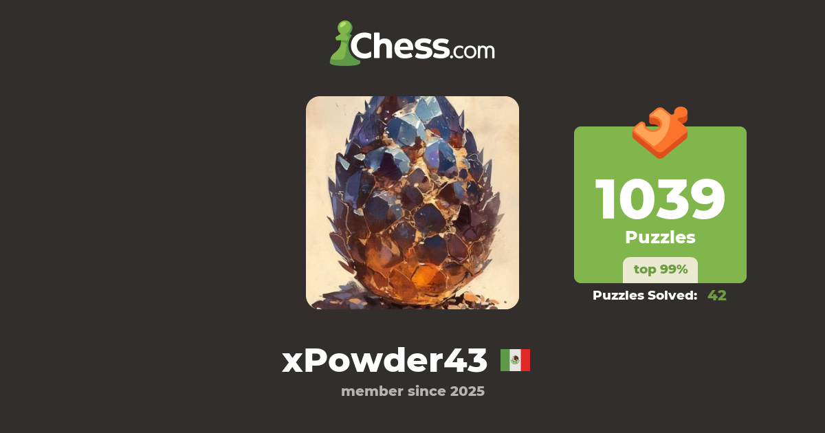 xPowder43 - Chess Profile - Chess.com