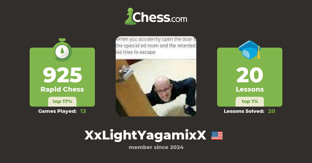 Great Shark Gaming (XxLightYagamixX) - Chess Profile - Chess.com