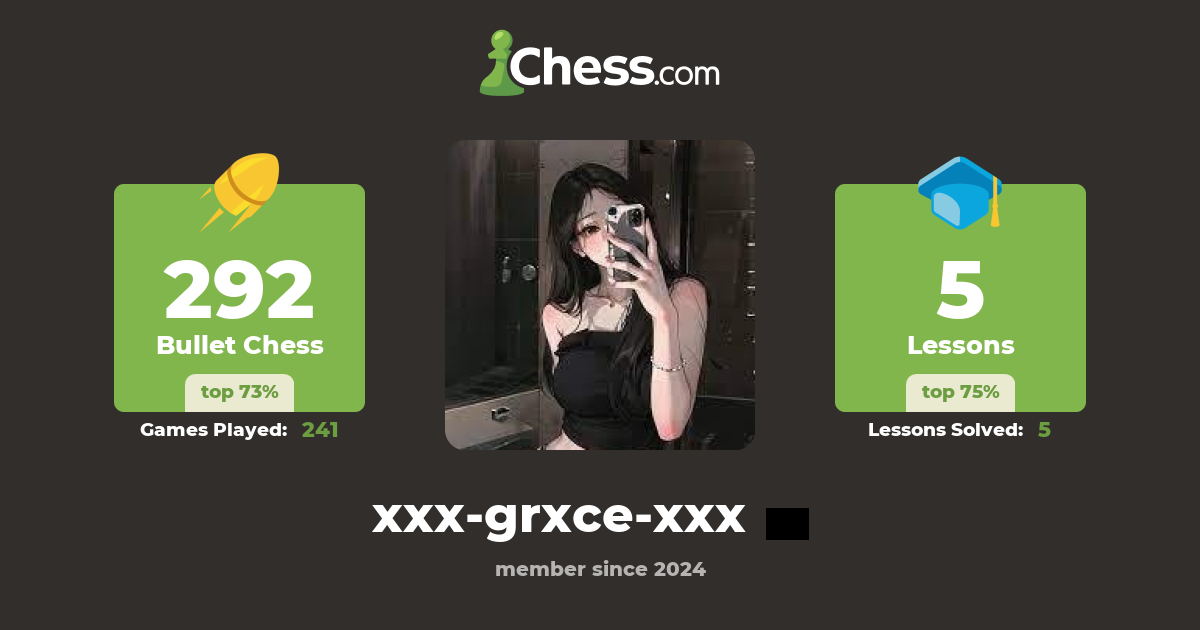Mia Quinn (xxx-grxce-xxx) - Chess Profile - Chess.com