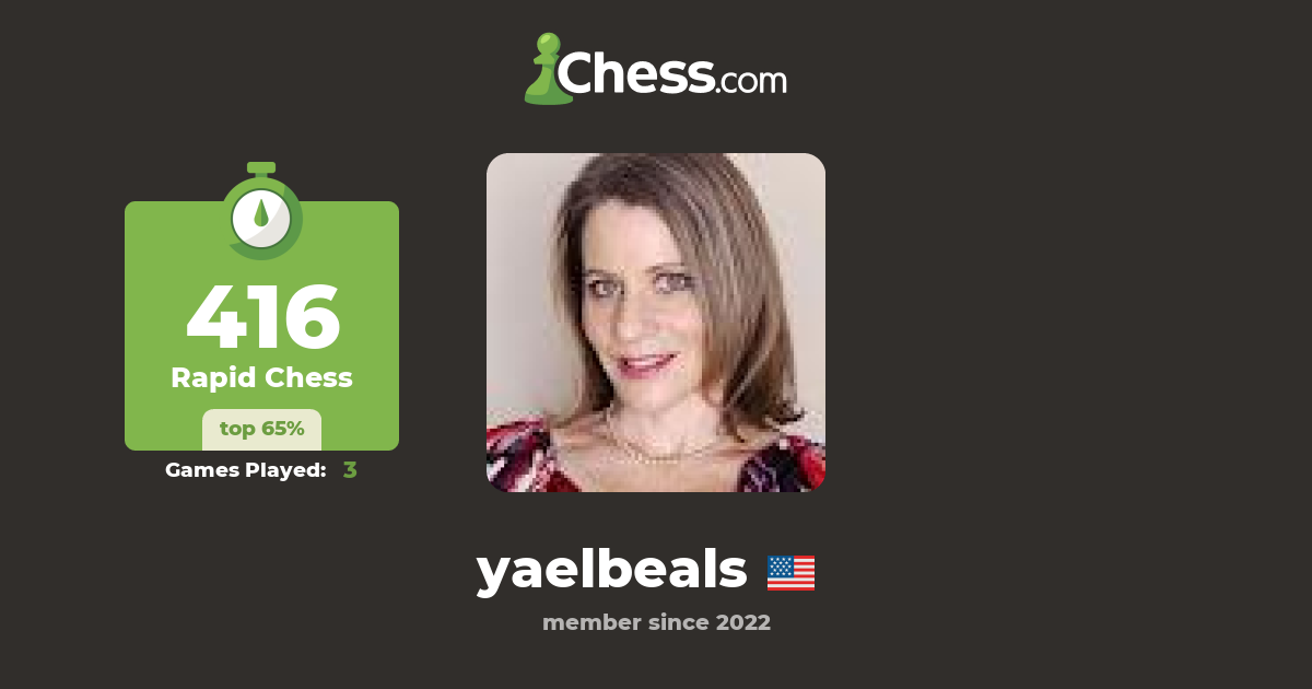 Yael Beals (yaelbeals) - Chess Profile - Chess.com