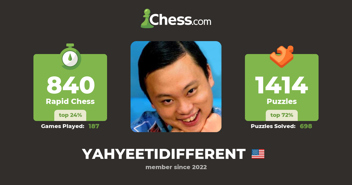 Jaquan Smith (YAHYEETIDIFFERENT) - Chess Profile - Chess.com