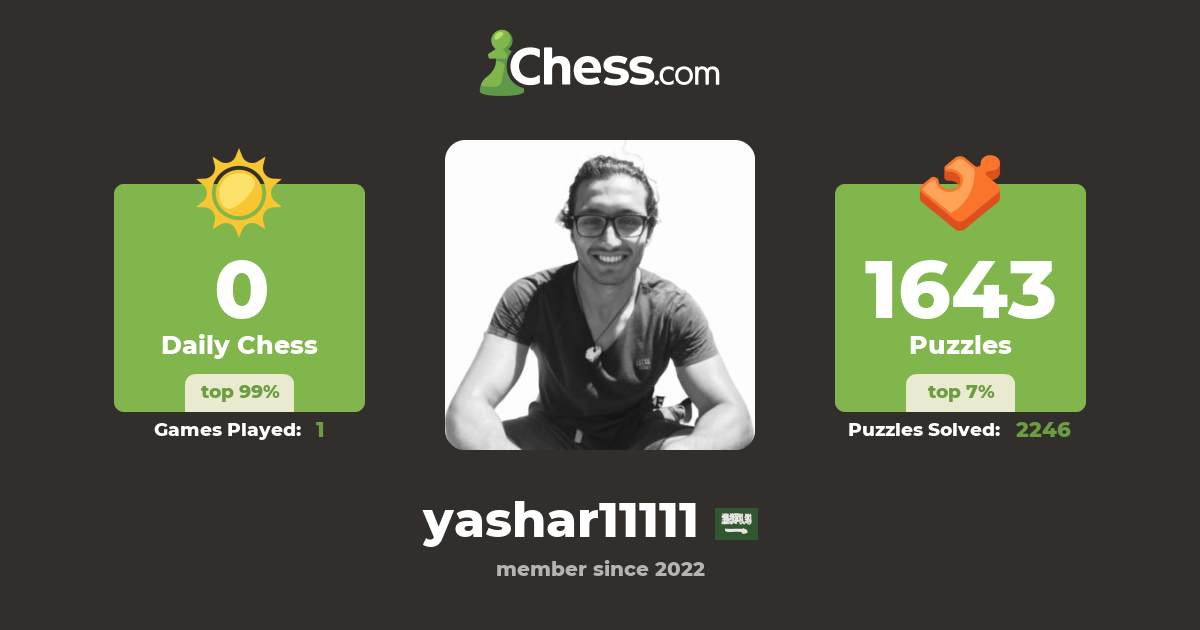 Moe Yashar (yashar11111) - Chess Profile - Chess.com