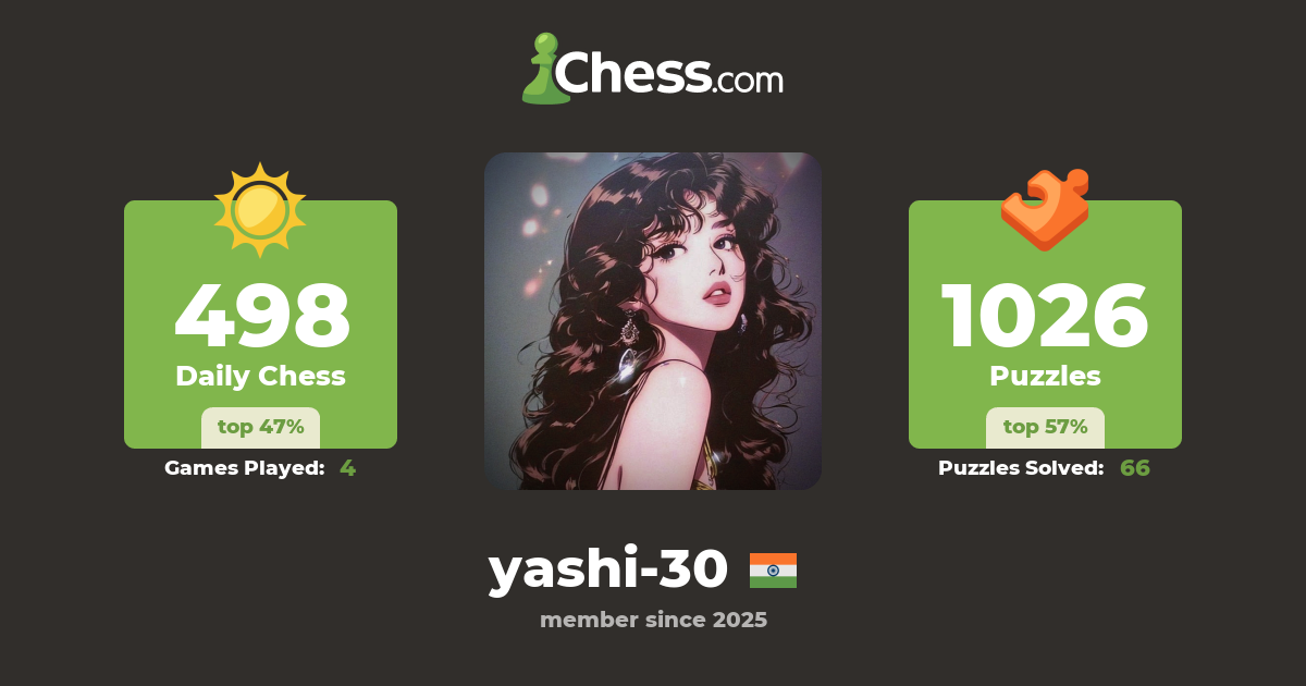 Yashika (yashi-30) - Chess Profile - Chess.com