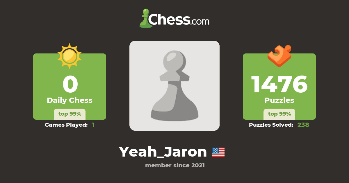 Yeah_Jaron - Chess Profile - Chess.com