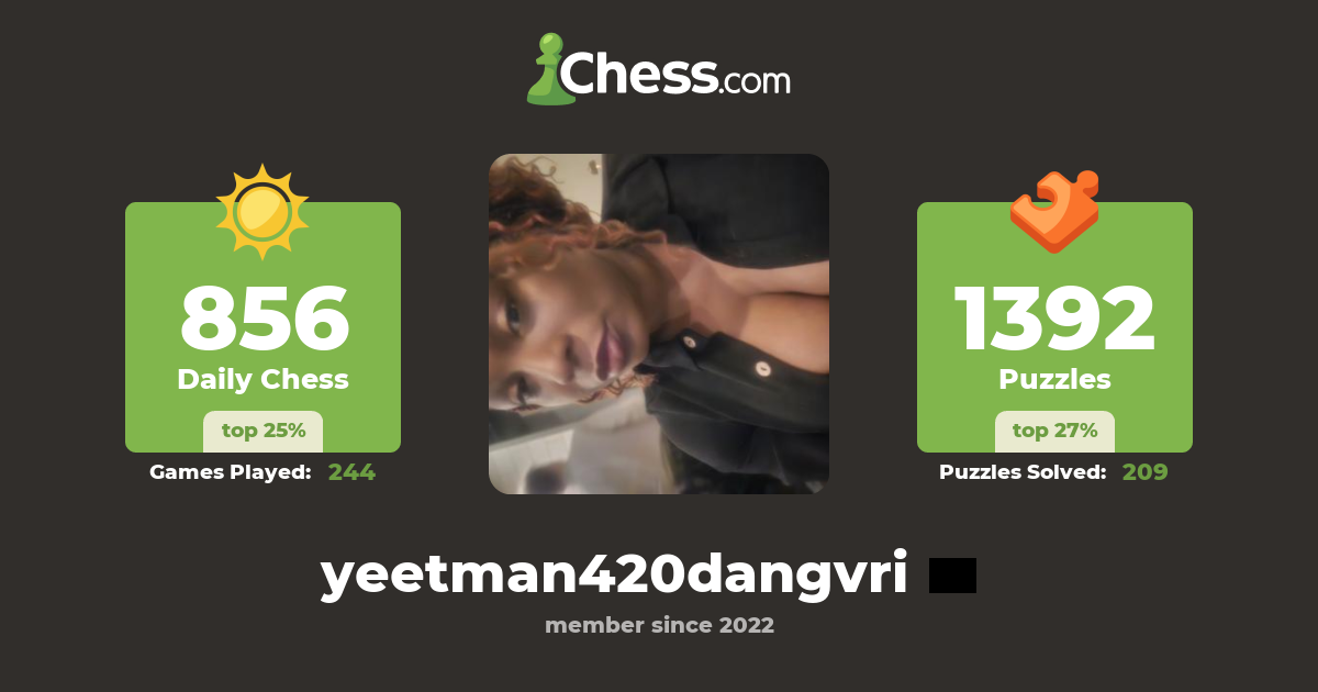 yeetman420dangvri - Chess Profile - Chess.com