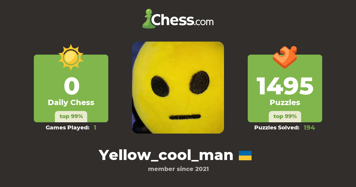 Yellow_cool_man - Chess Profile - Chess.com