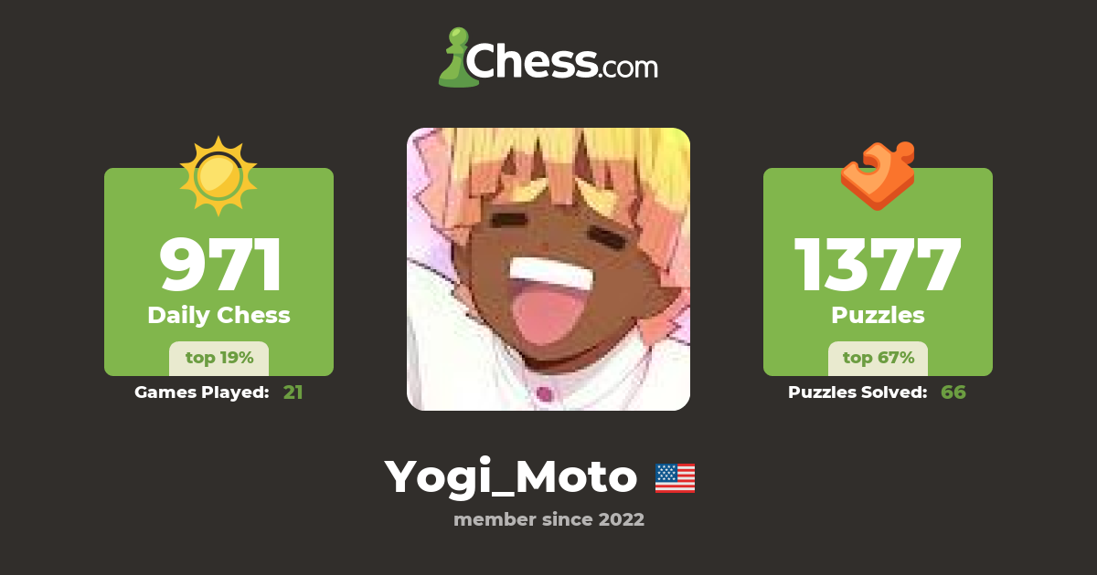 Dachi Dachi (Yogi_Moto) - Chess Profile - Chess.com