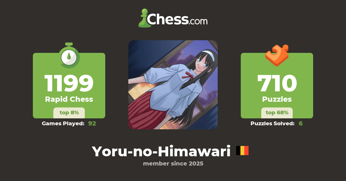 Yoru-no-Himawari - Chess Profile - Chess.com