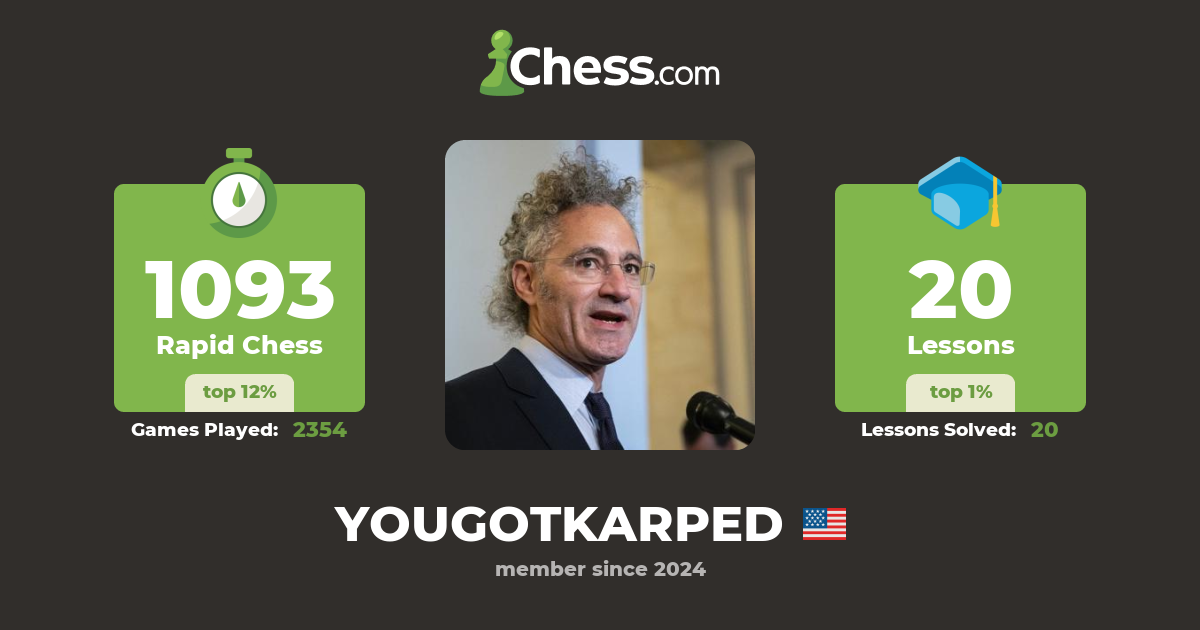alexander maximus (YOUGOTKARPED) - Chess Profile - Chess.com