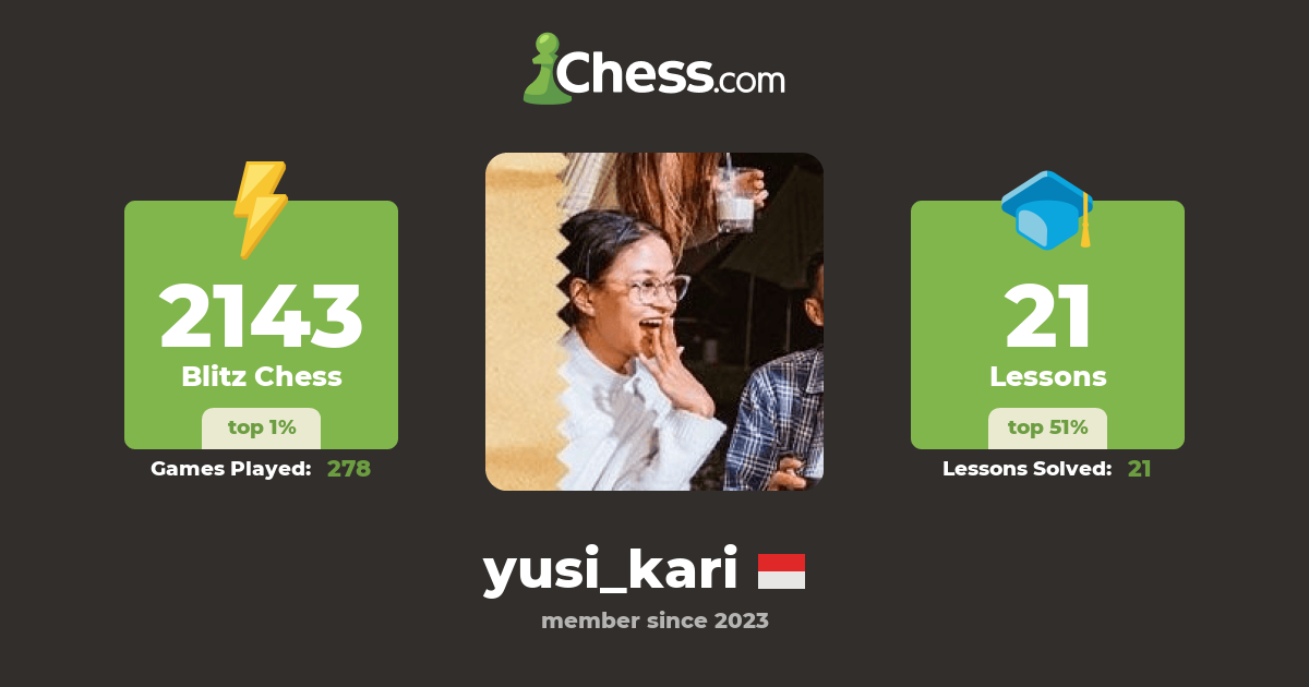 yusi_kari - Chess Profile - Chess.com