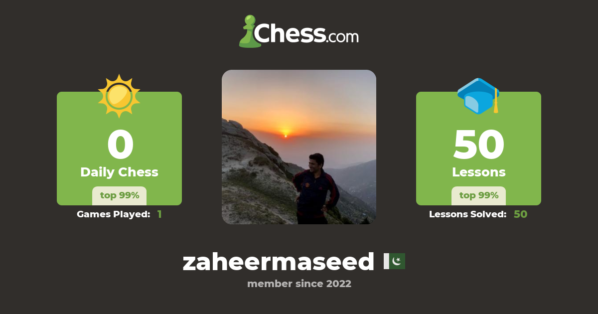Zaheer Maseed (zaheermaseed) - Chess Profile - Chess.com