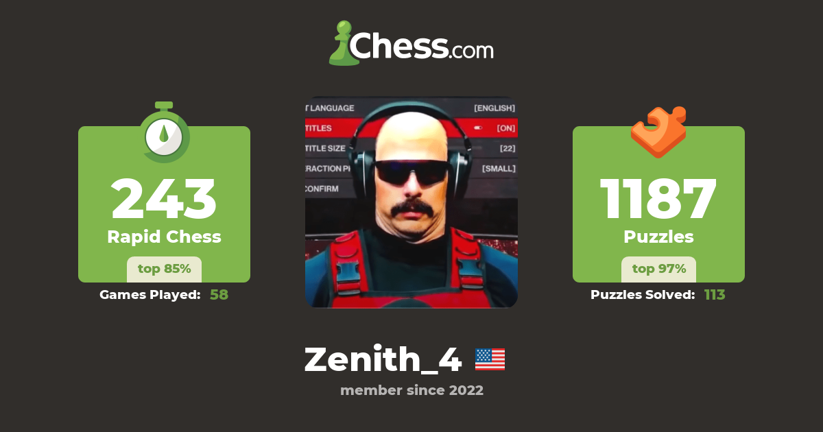 jacob devine (Zenith_4) - Chess Profile - Chess.com