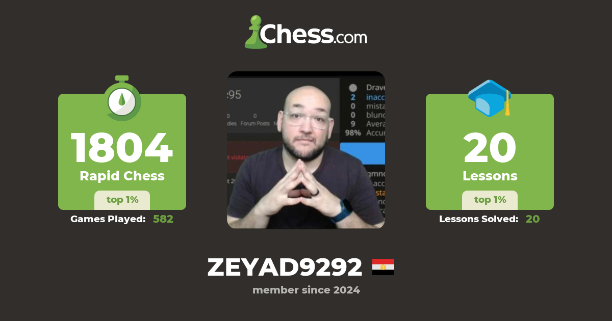 ZEYAD9292 - Chess Profile - Chess.com