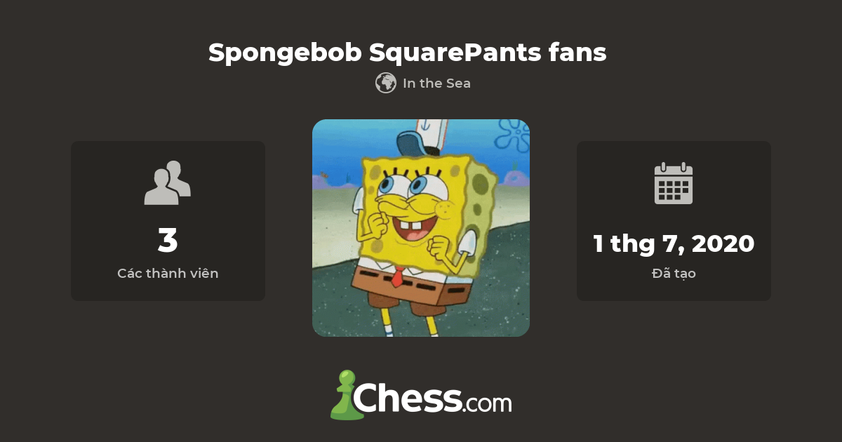 Spongebob SquarePants fans - Câu lạc bộ cờ vua - Chess.com